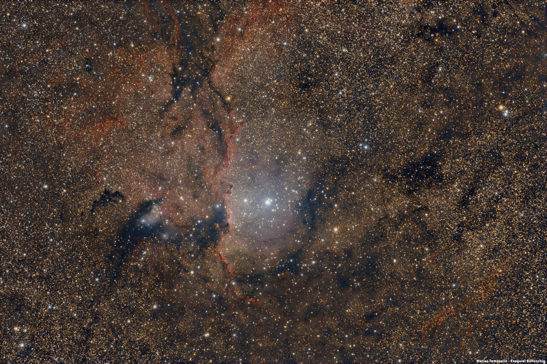 NGC 6188 - AstroPilar - Astrofotografías Ezequiel Bellocchio